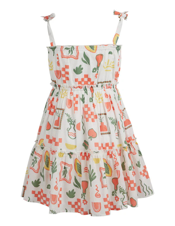 Isla Dress - Print | Laurie Claire Kids