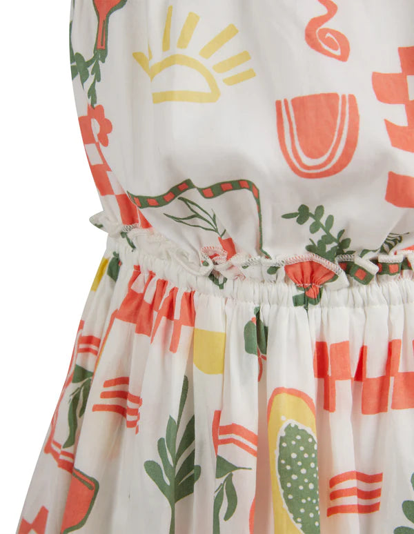 Isla Dress - Print | Laurie Claire Kids