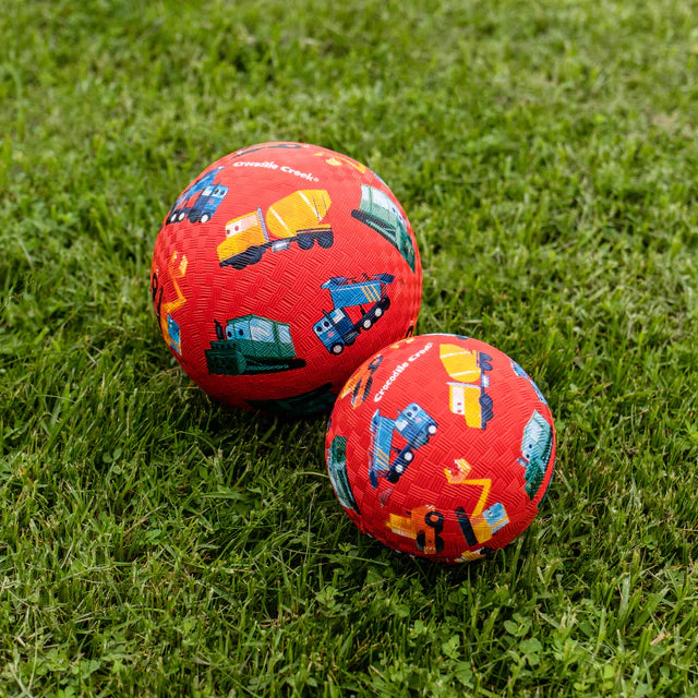 Little Builder (Red) - 7 Inch Playground Ball | Laurie Claire Kids