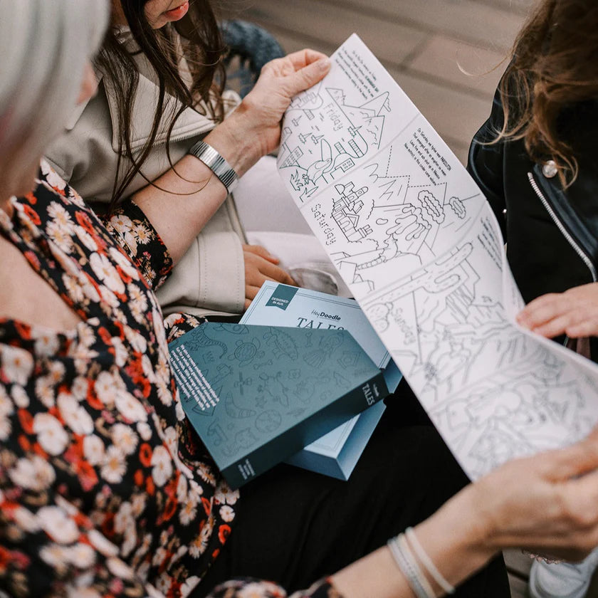 Hey Doodle Reusable Colouring Book - Old MacDonald Had a Farm Tales ...