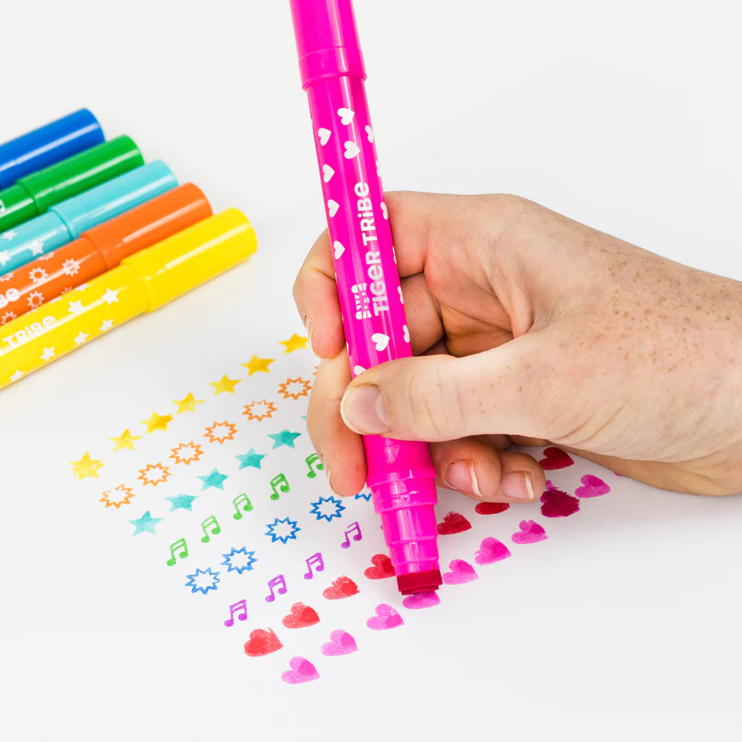 Dual-Tip Stamp Markers | Laurie Claire Kids
