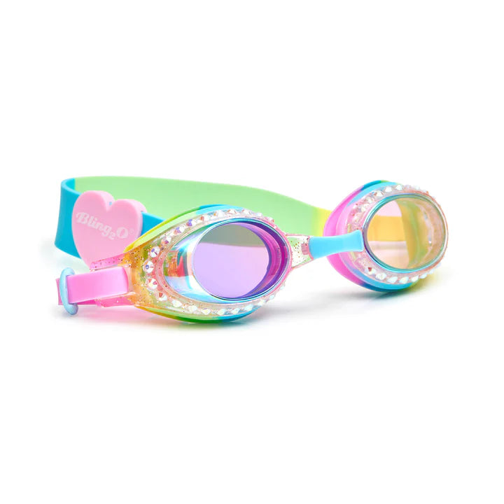 Cotton Candy Swirl - Classic Edition Swim Goggles | Laurie Claire Kids