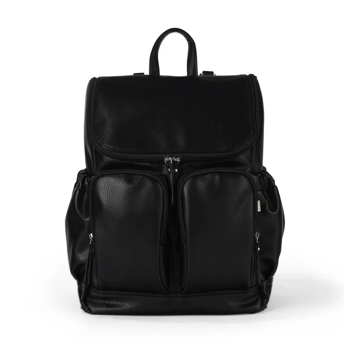 Black Dimple - Signature Nappy Backpack | Laurie Claire Kids